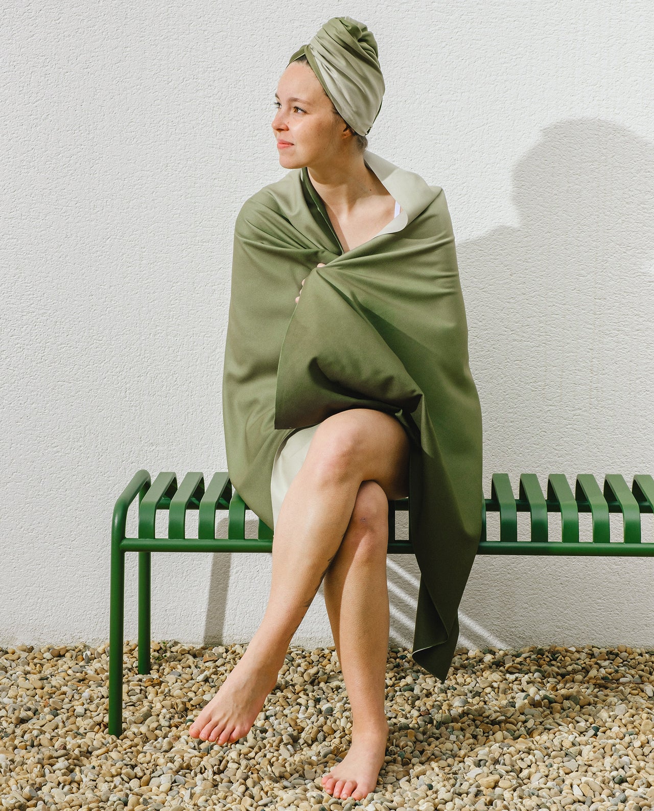 Towels Calm Olive Green From €12,50